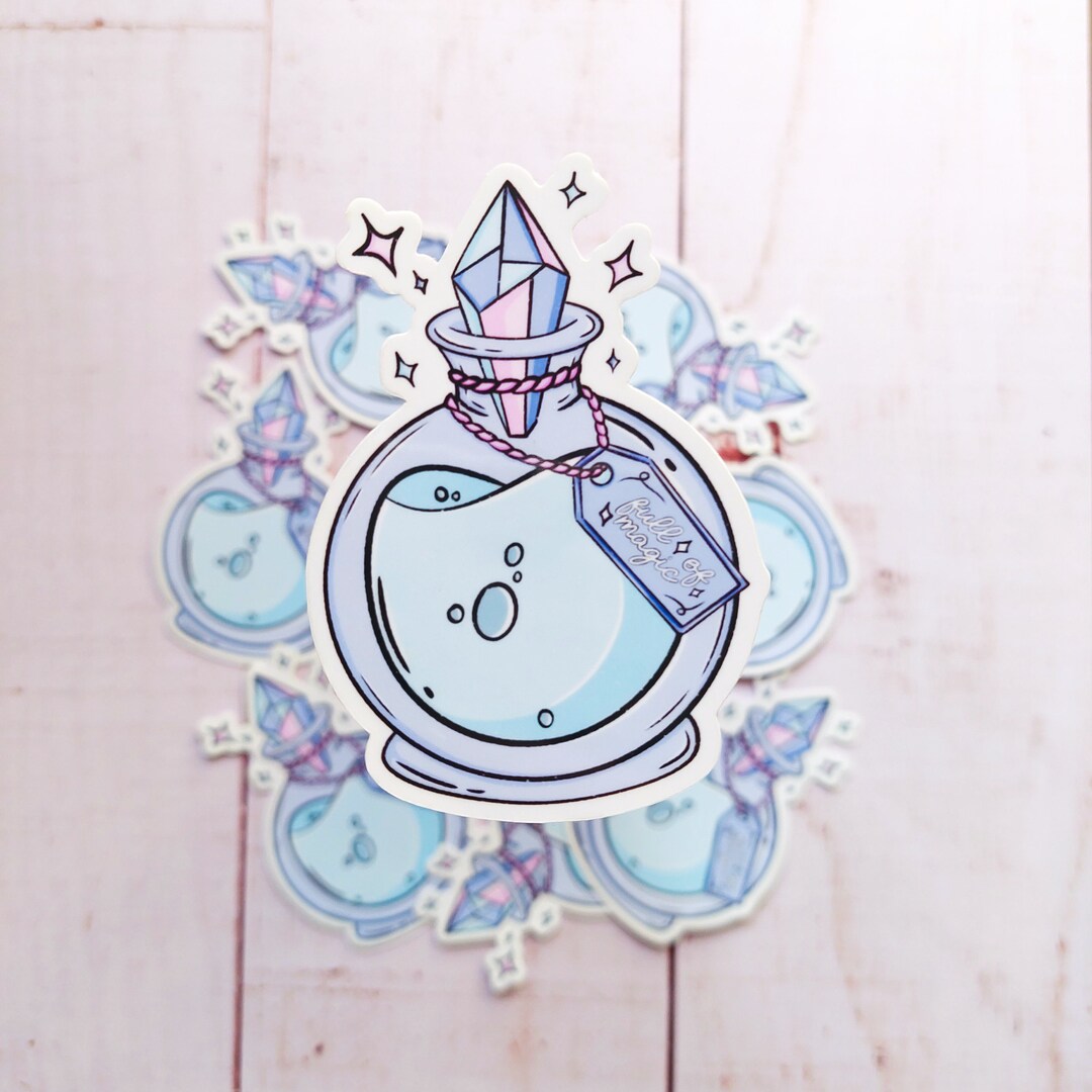 Full of Magic Potion Laminated Sticker STICKER - Etsy