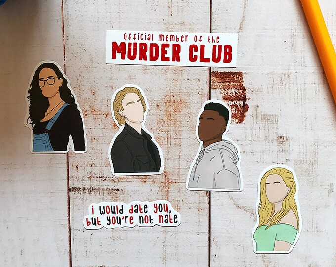 One of Us is Lying STICKER PACK - Etsy