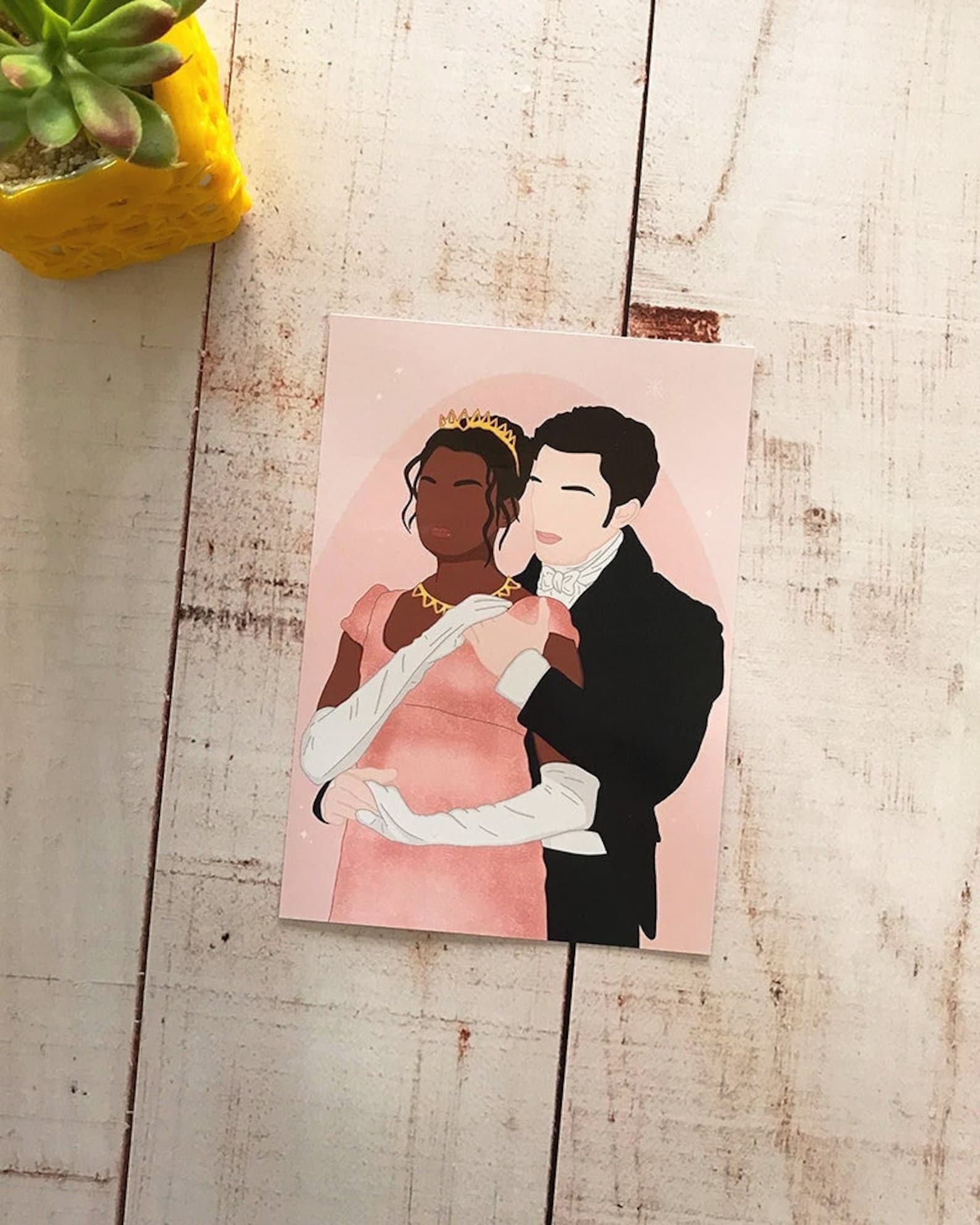 Kate and Anthony Bridgerton ART PRINT - Etsy
