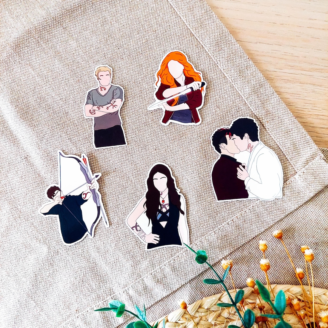 Shadowhunters Stickers | the Mortal Instruments, Book Lover Gift ...