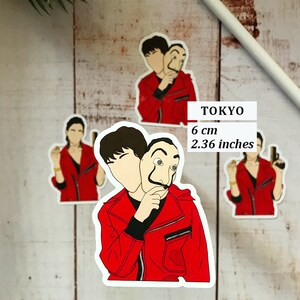 La Casa De Papel money Heist STICKERS - Etsy