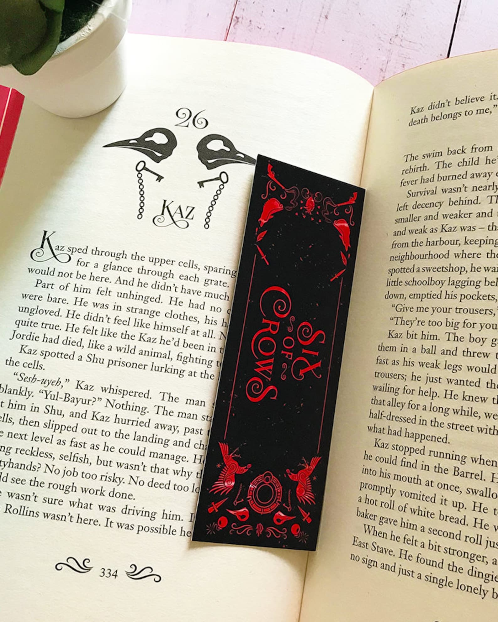 Six of Crows BOOKMARK - Etsy