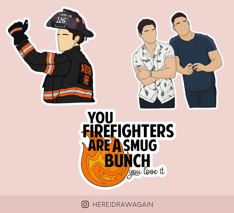 9-1-1: Lone Star STICKERS - Etsy