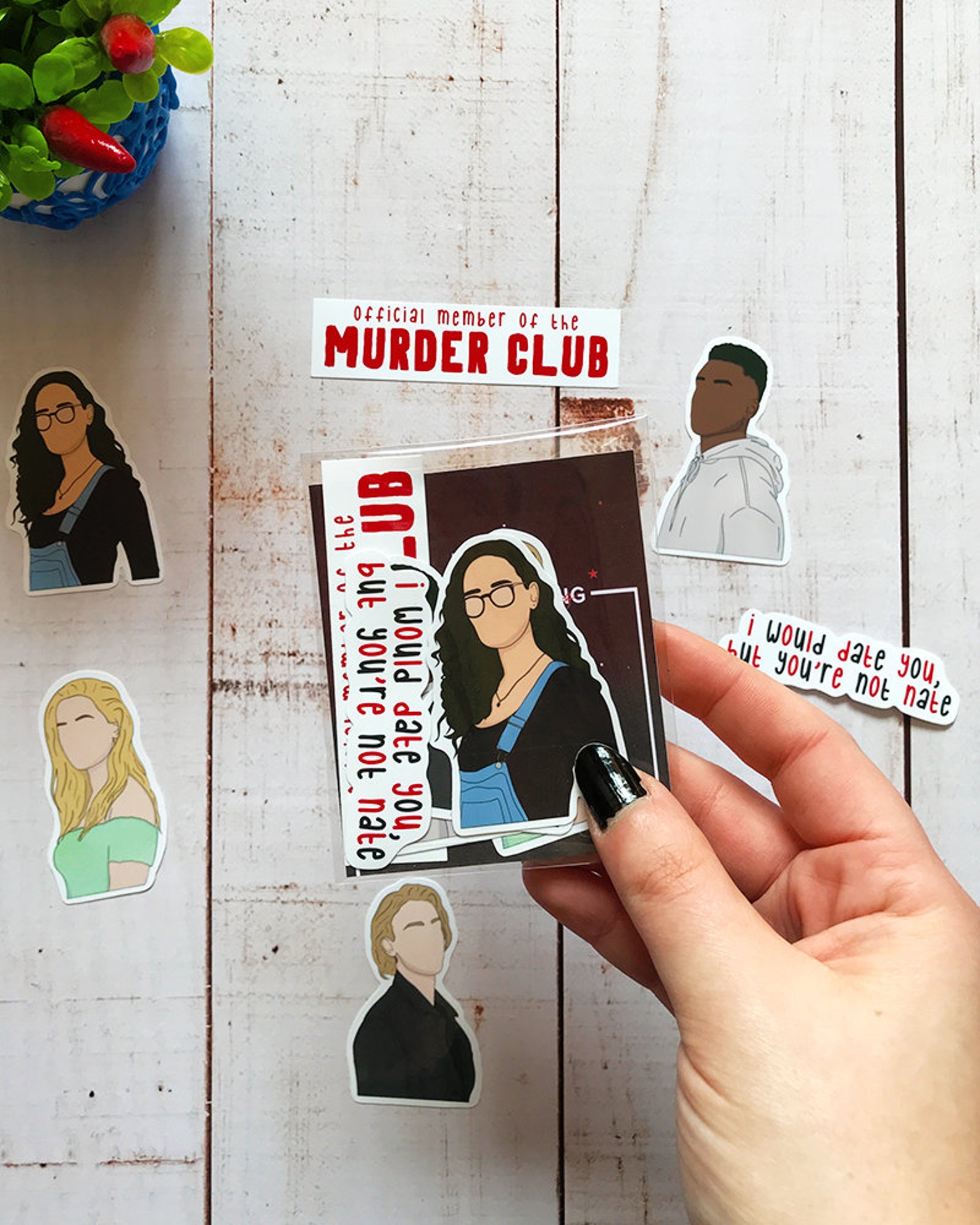 One of Us is Lying STICKER PACK - Etsy