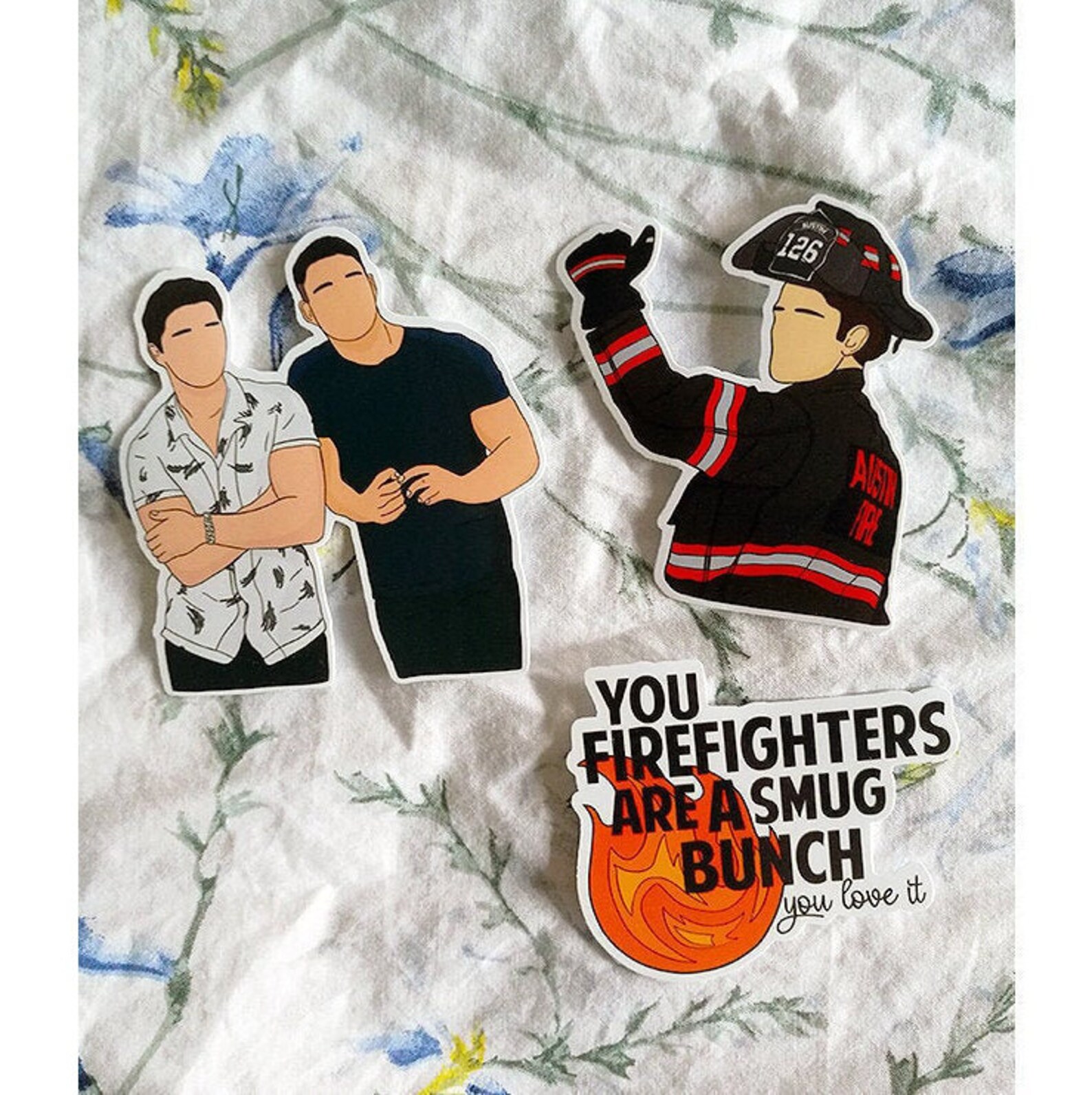 9-1-1: Lone Star STICKERS | Etsy