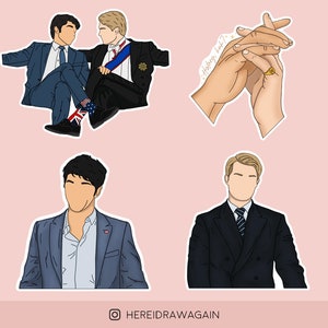 Red, White & Royal Blue STICKERS - Etsy