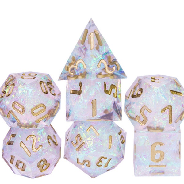 Crystal Rpg Dice - Etsy