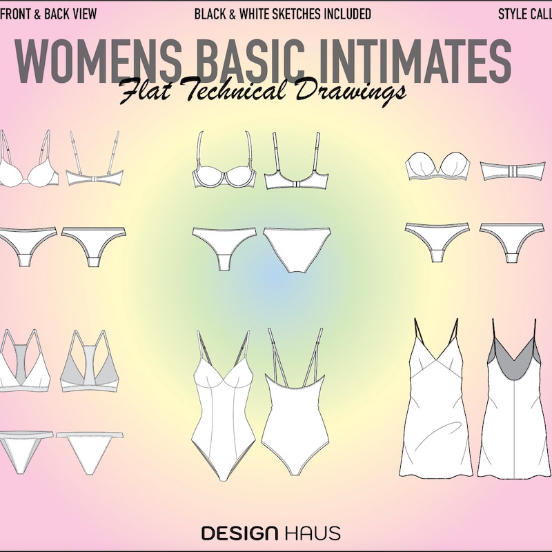 Womens Intimate Apparel Etsy