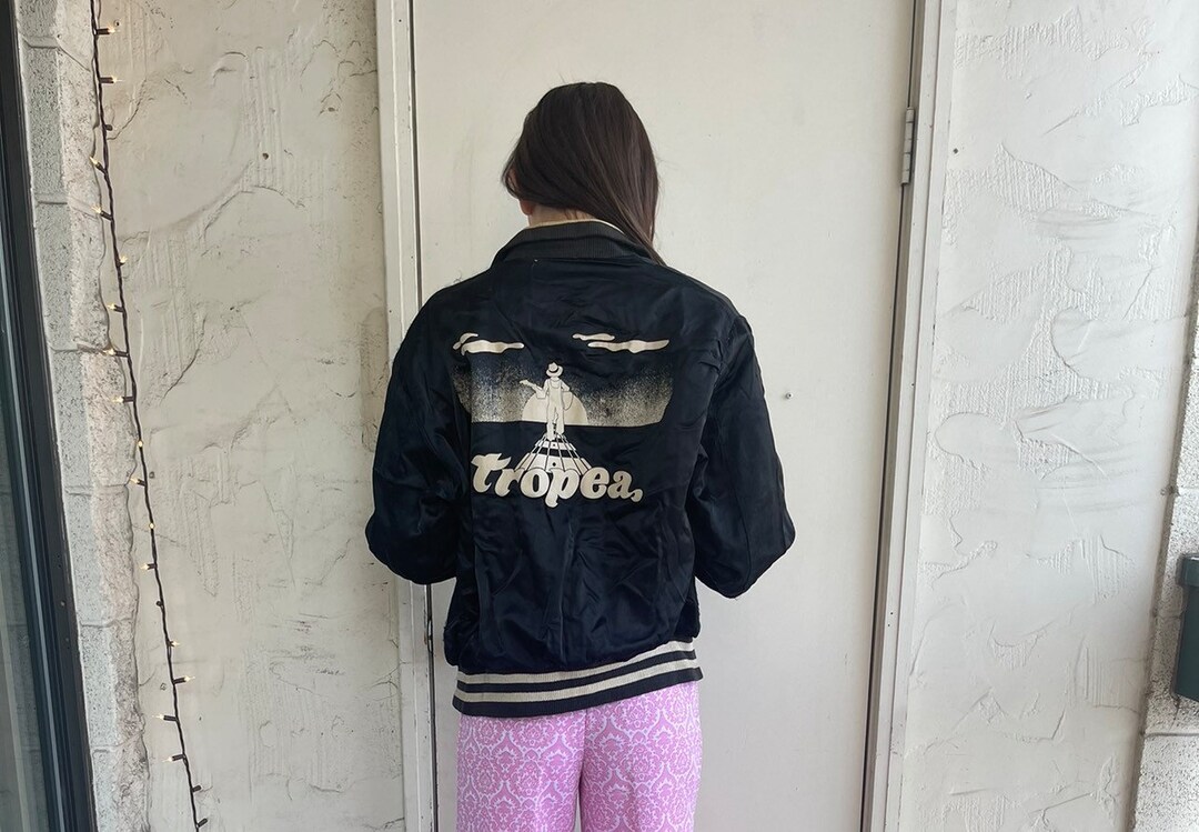 Vintage 1970s Band Jacket John Tropea Jazz Guitar Cool Roadie Satin ...