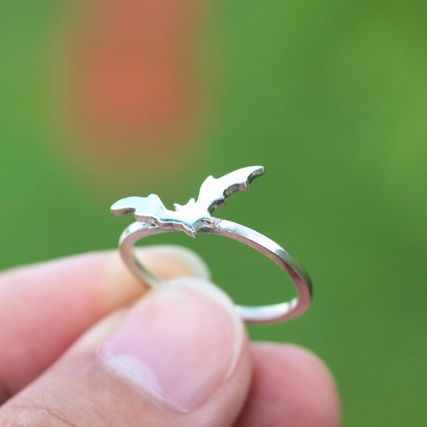 Bat Ring - Etsy