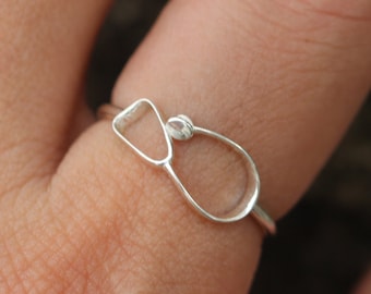 925 Silver Stethoscope Ring,doctor Nurse Jewelry - Etsy