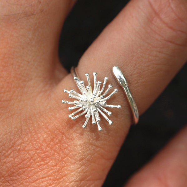 Dandelion Ring - Etsy