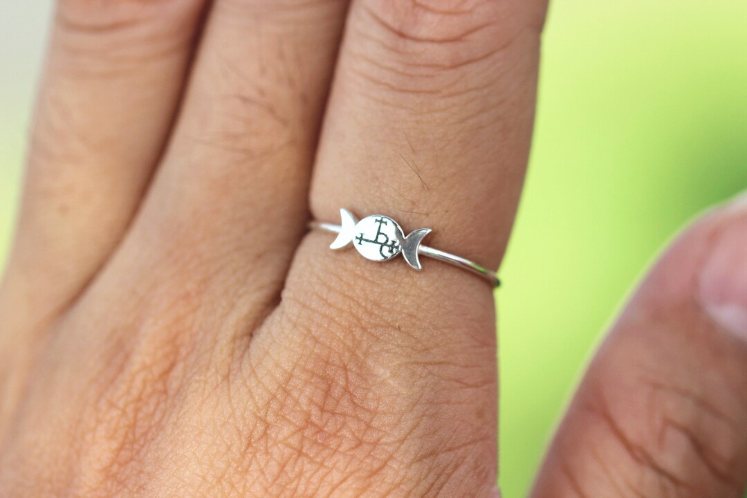 925 Silver Sigil of Lilith Ring,seal Sigil of Lilith Jewelry,mythology ...
