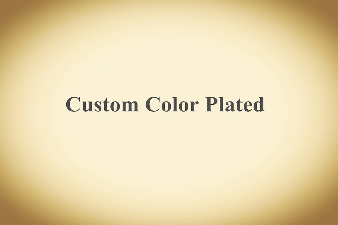 Custom Gold Plating--just for Store Jewelry - Etsy
