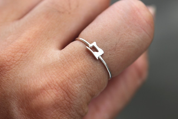 Solid 925 Silver Sewing Machine Ring - Etsy