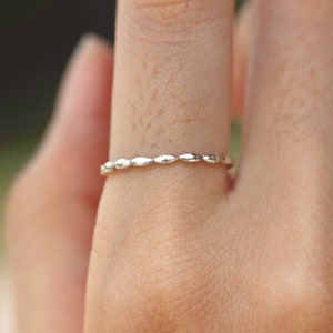 Simple Geometric Ring,silver Infinity Ring,simple Thin MIDI Ring ...