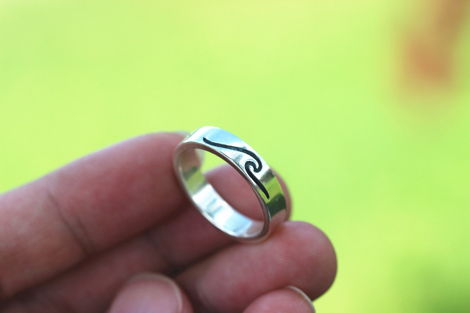 Sterling Silver Wave Ring Surfer Ring Surf Ring Surf - Etsy