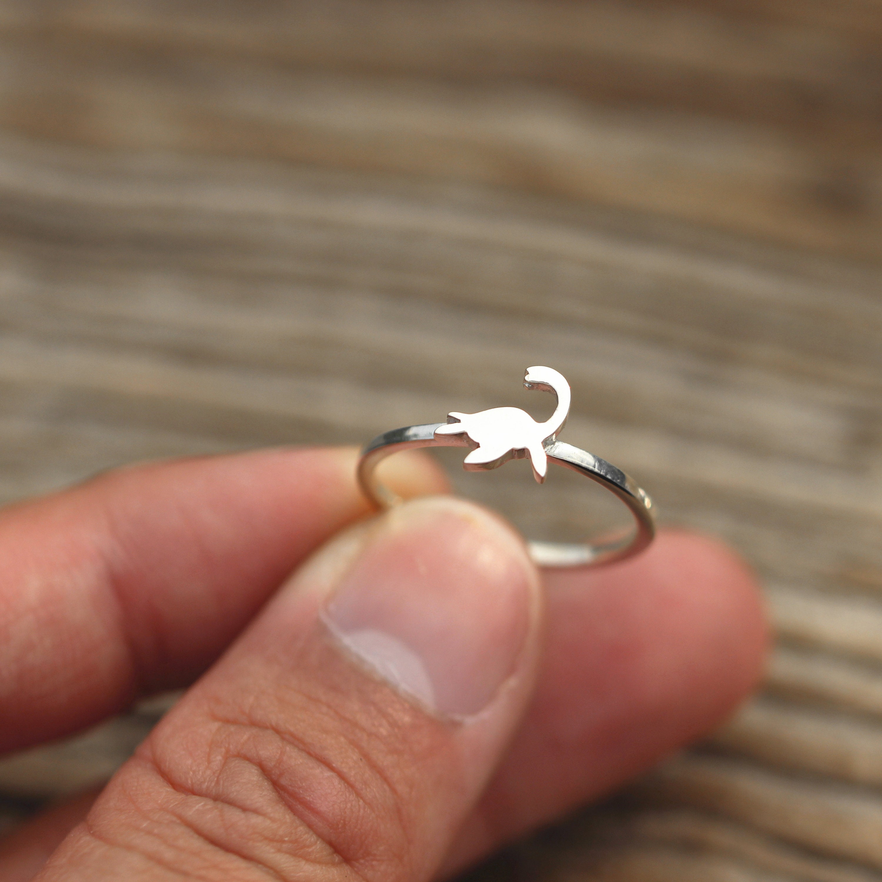 Loch Ness Monster Sterling Silver Ringdinosaur Ring - Etsy Australia