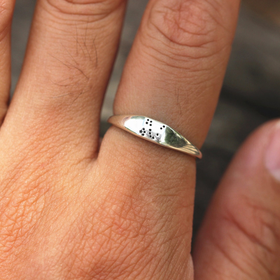 925 Silver Draco Ring,draco Galaxy Ring,dainty Zodiac Jewelry,draco ...