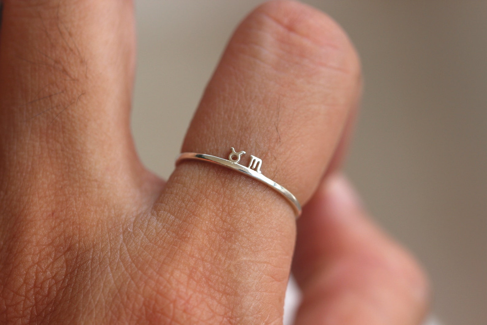Personalized Celestial Constellation Ringfamily Zodiac - Etsy