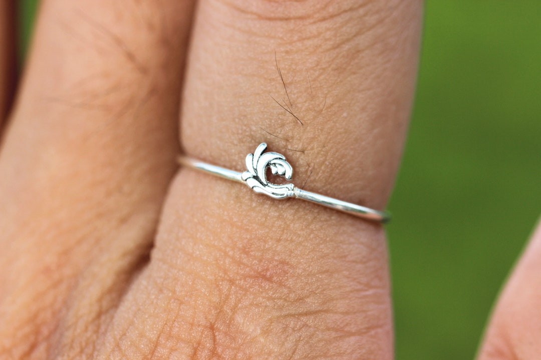 Sterling Silver Wave Ring,water Wave Ring,ocean Waves Ring,silver Wave ...