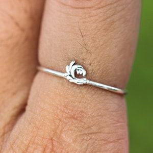 Sterling Silver Wave Ring,water Wave Ring,ocean Waves Ring,silver Wave ...