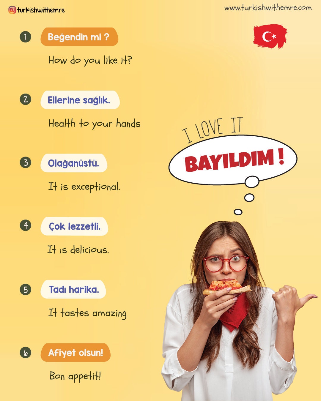 Common Turkish Phrases - Etsy