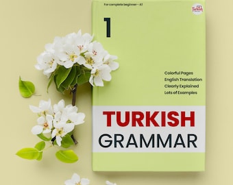 Learn Turkish A1 4 Book Series PDF - Etsy
