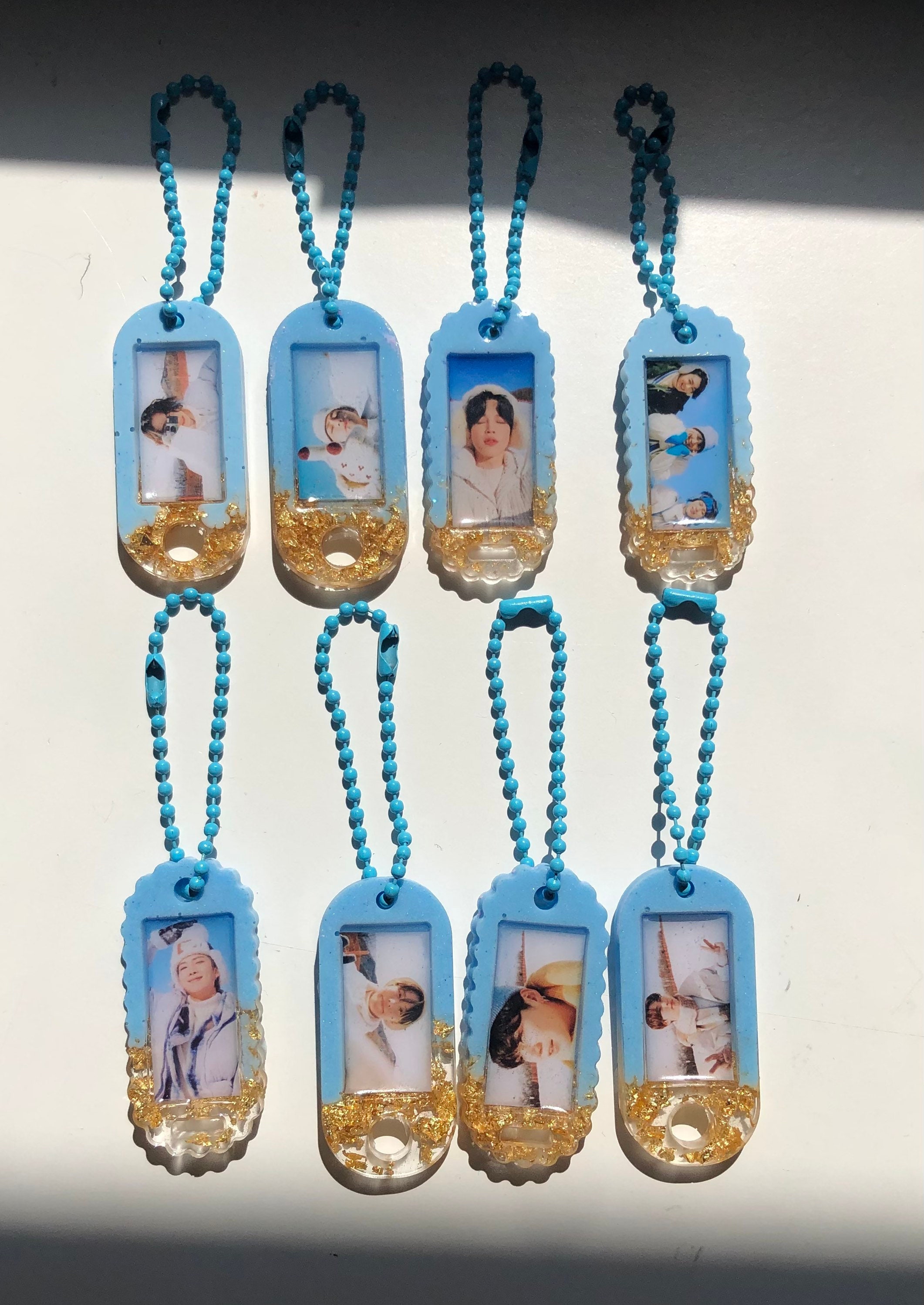 Bts keytags and picture keychains | Etsy