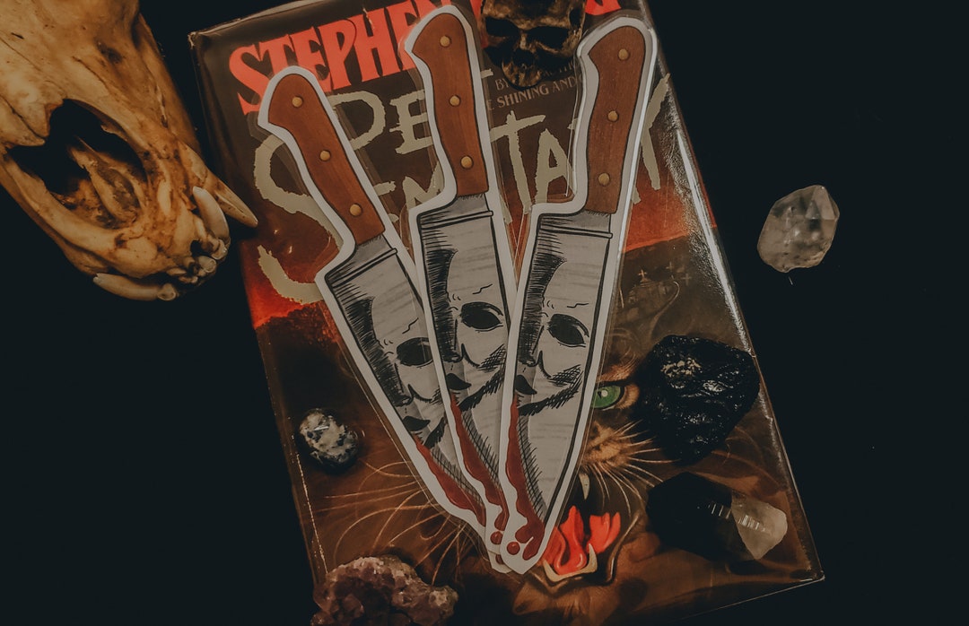 Michael Myers Bookmark | Halloween Movie Bookmark| Horror Bookmarks ...