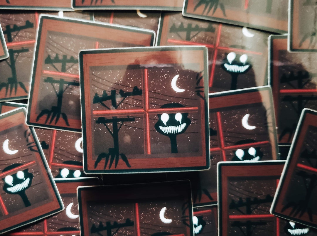 Monster Sticker | Horror Sticker | Horror Gifts | Boogeyman Sticker ...