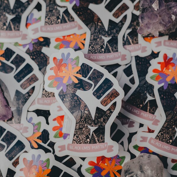 Black Lives Matter Stickers - Etsy
