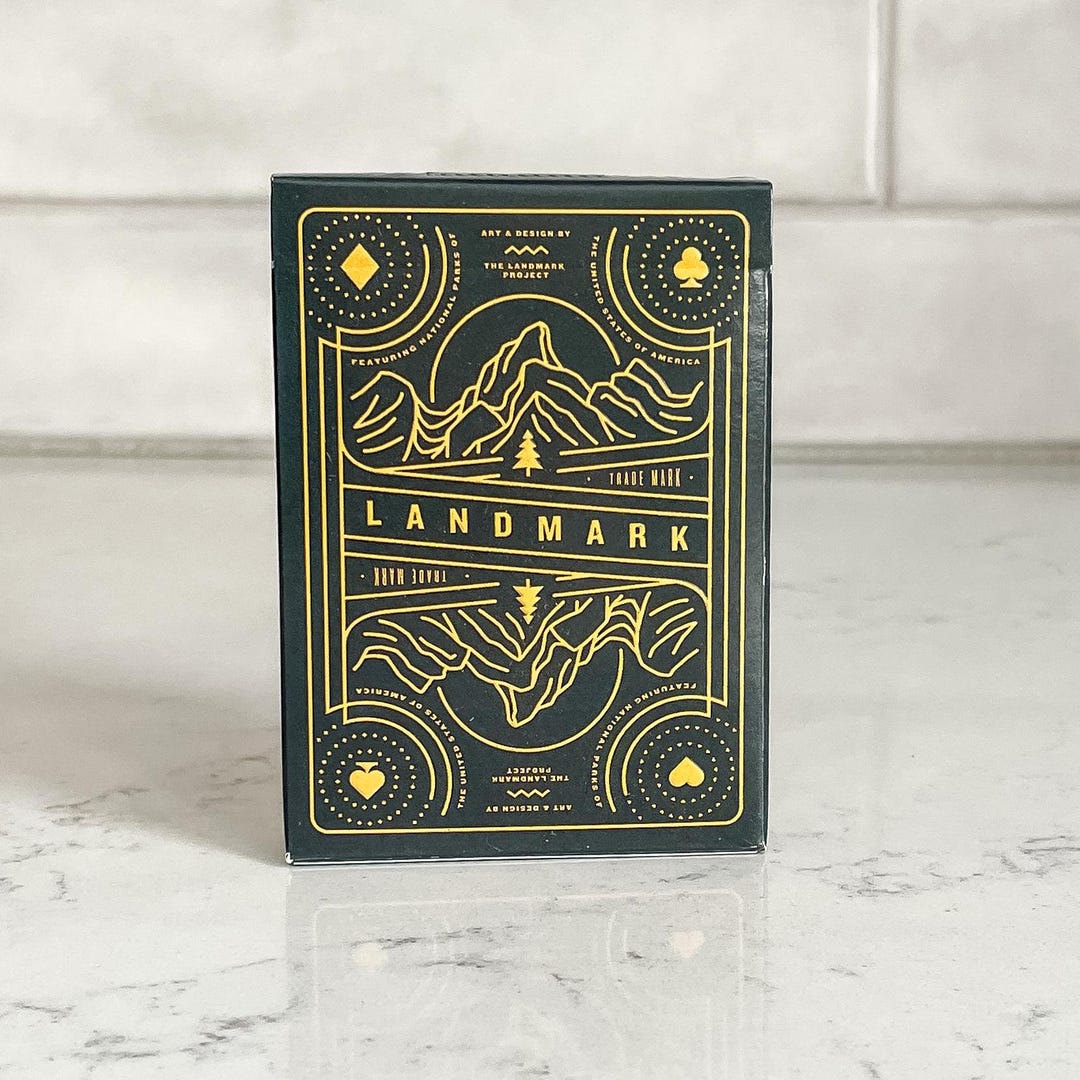 National Park Playing Cards: Build A Gift - Etsy
