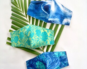 Beach Face Mask - Etsy