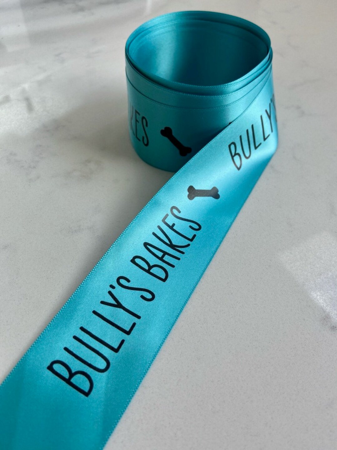 Personalised 38mm Ribbon | Personalised Satin Ribbon | Gift Wrapping ...