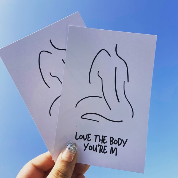 Body Positive Wall Art - Etsy UK