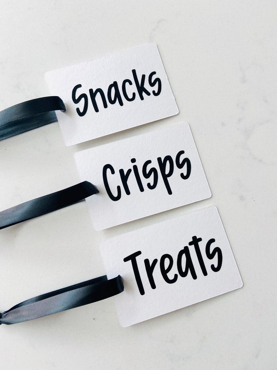 Loop Tags & Labels One Hole With Ribbon Tie up Label for | Etsy