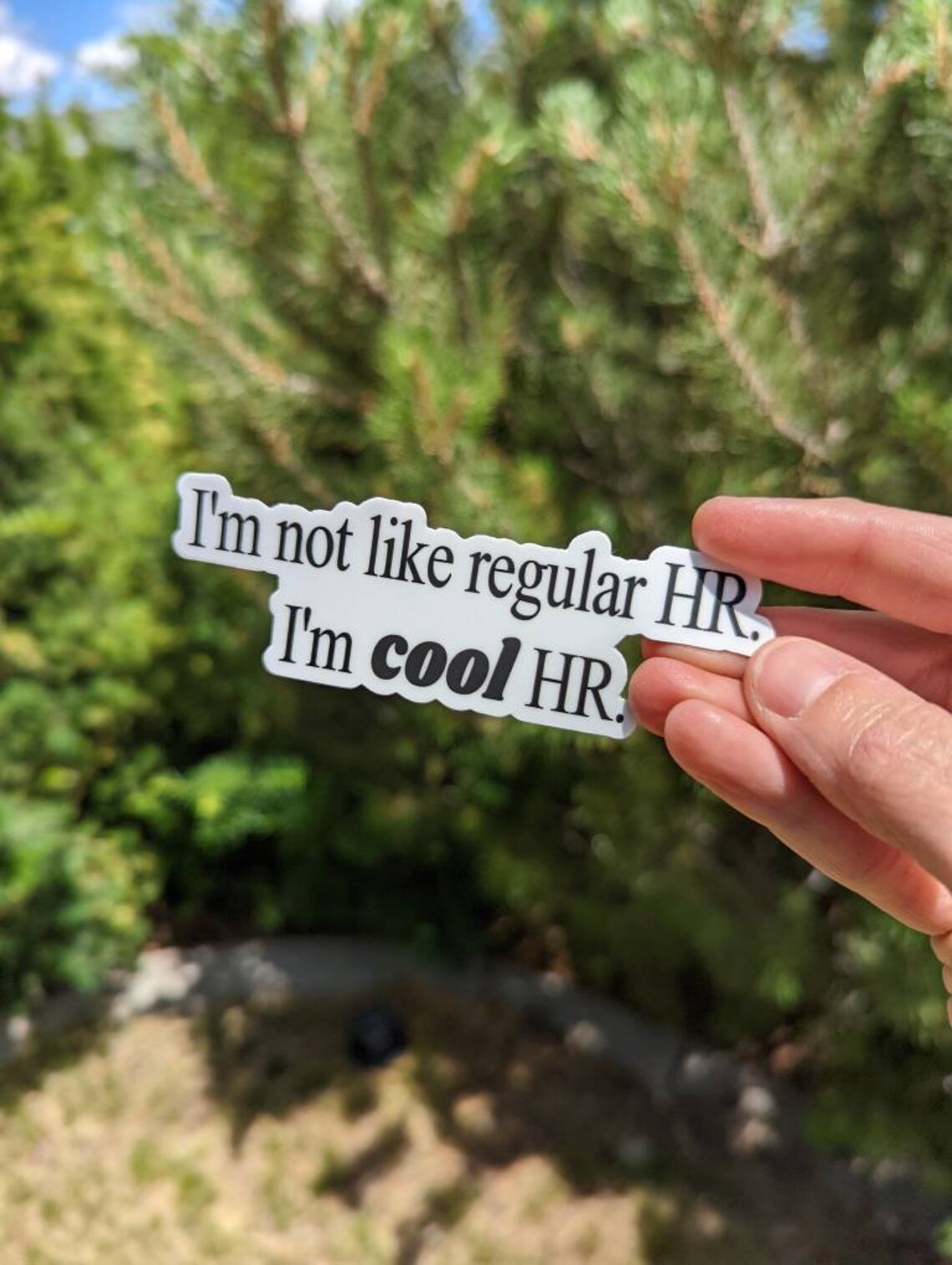 Funny HR Sticker | Human Resources Sticker | HR Gift - Etsy