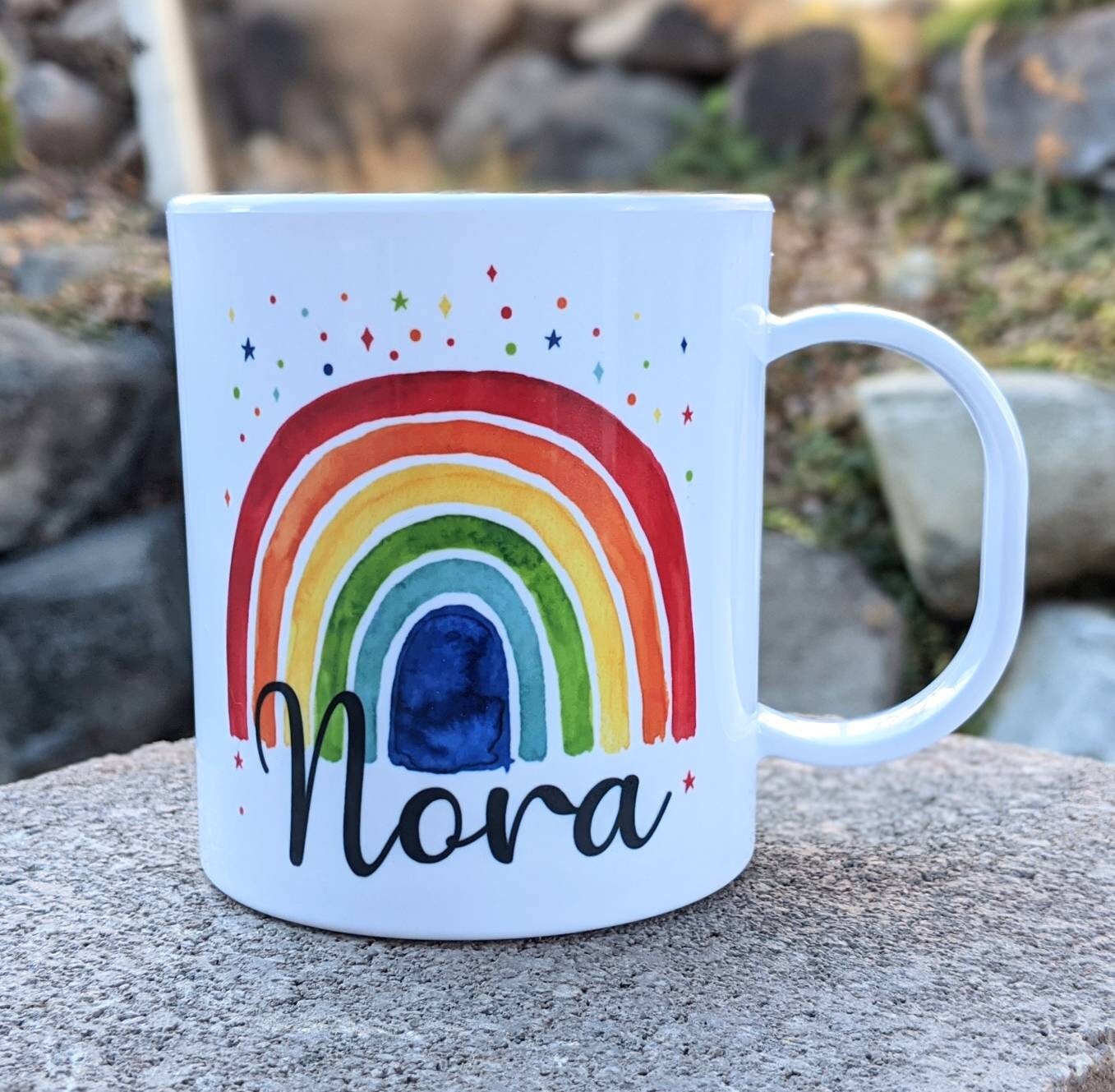 Plastic Mug for Kid Personalized Mug Child Unbreakable Mug - Etsy