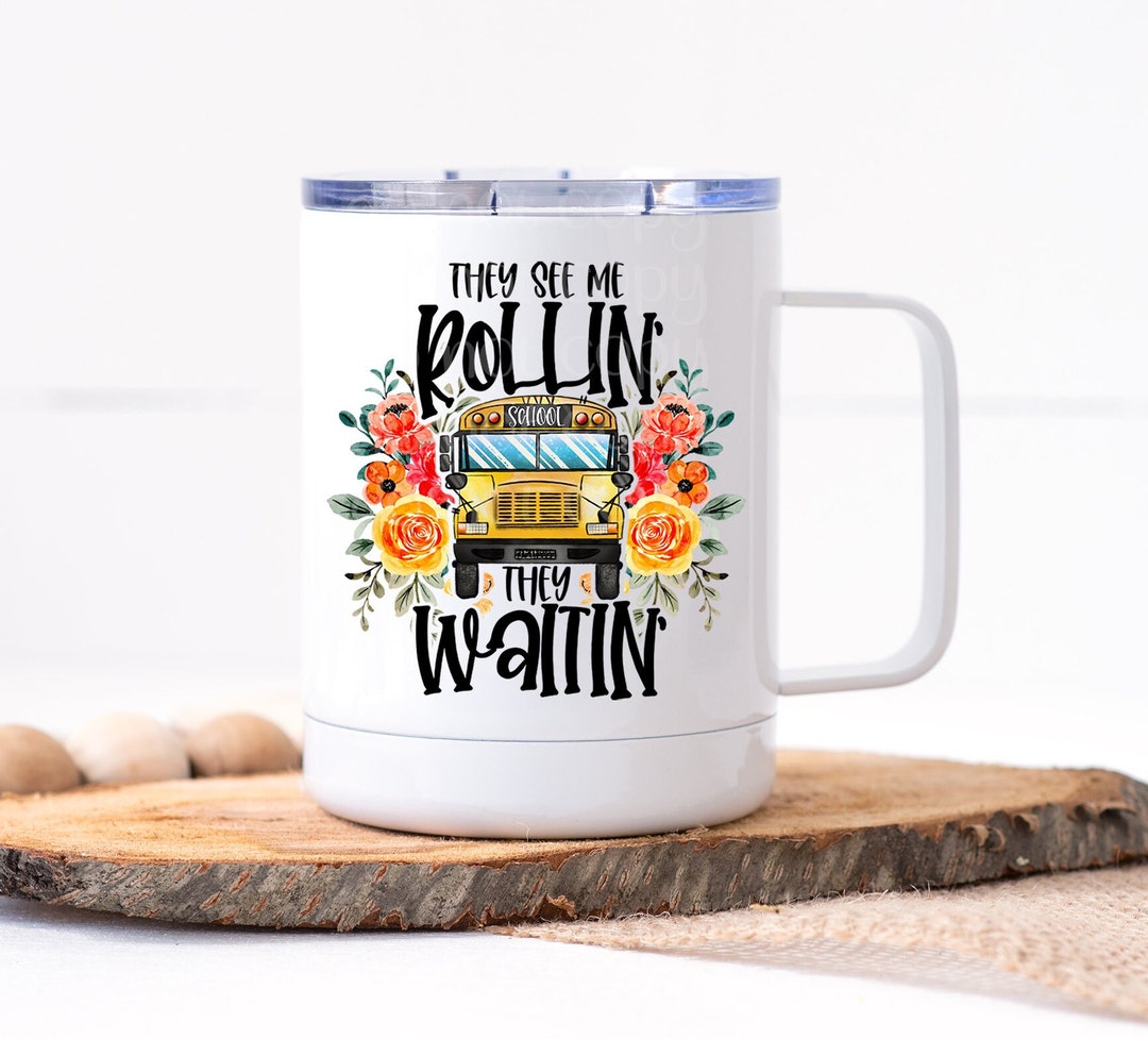Personalize Bus Driver Mug Bus Driver Travel Mug Bus Driver Gift - Etsy