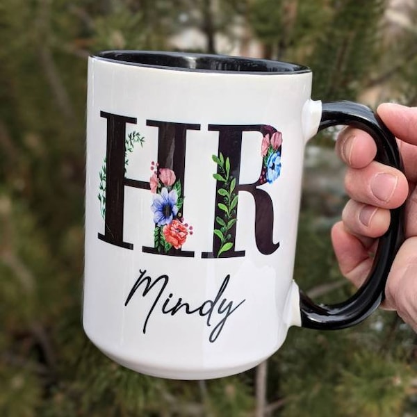 Personalized Hr Coffee Mugs - Etsy