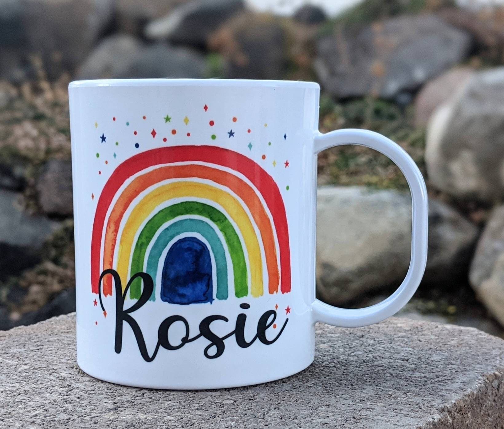 Plastic Mug for Kid Personalized Mug Child Unbreakable Mug - Etsy