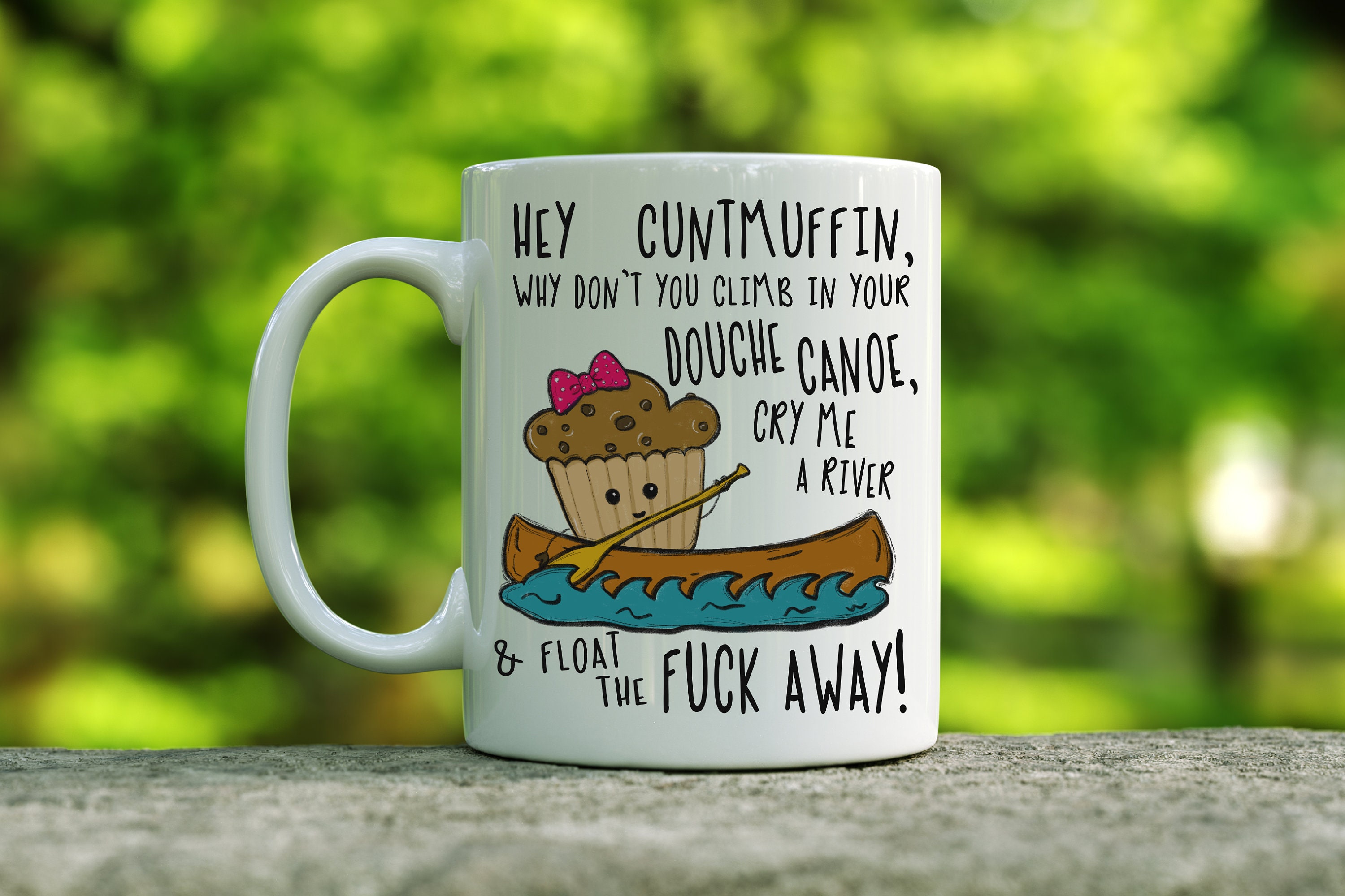Funny Inappropriate Coffee Mug Float the F Away | Etsy