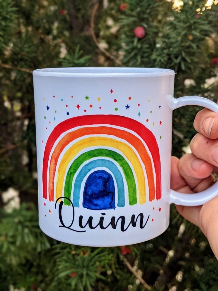 Plastic Mug for Kid Personalized Mug Child Unbreakable Mug - Etsy