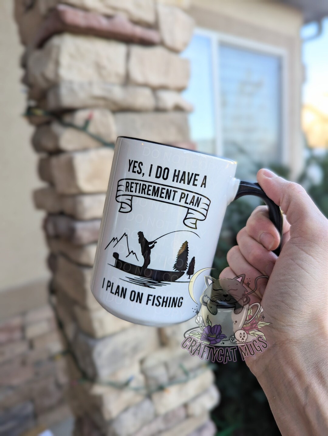 Personalized Retirement Coffee Mug Fishing Mug Retirement Gift Funny ...