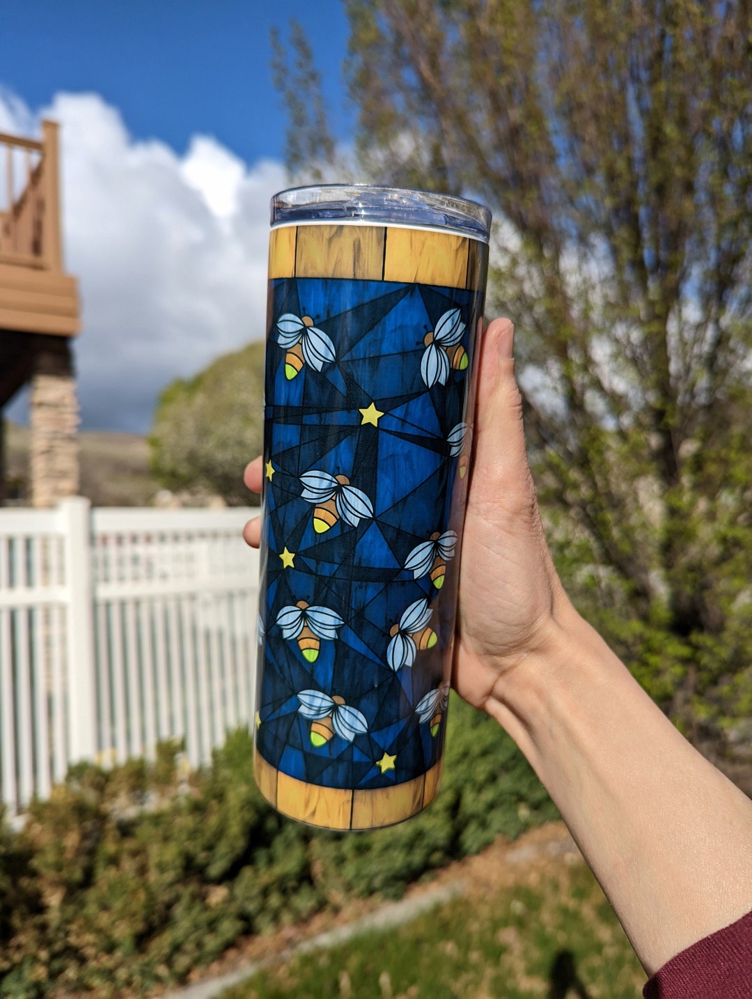 Fireflies Tumbler | Firefly Gift | Travel Mug | Personalized Gift - Etsy