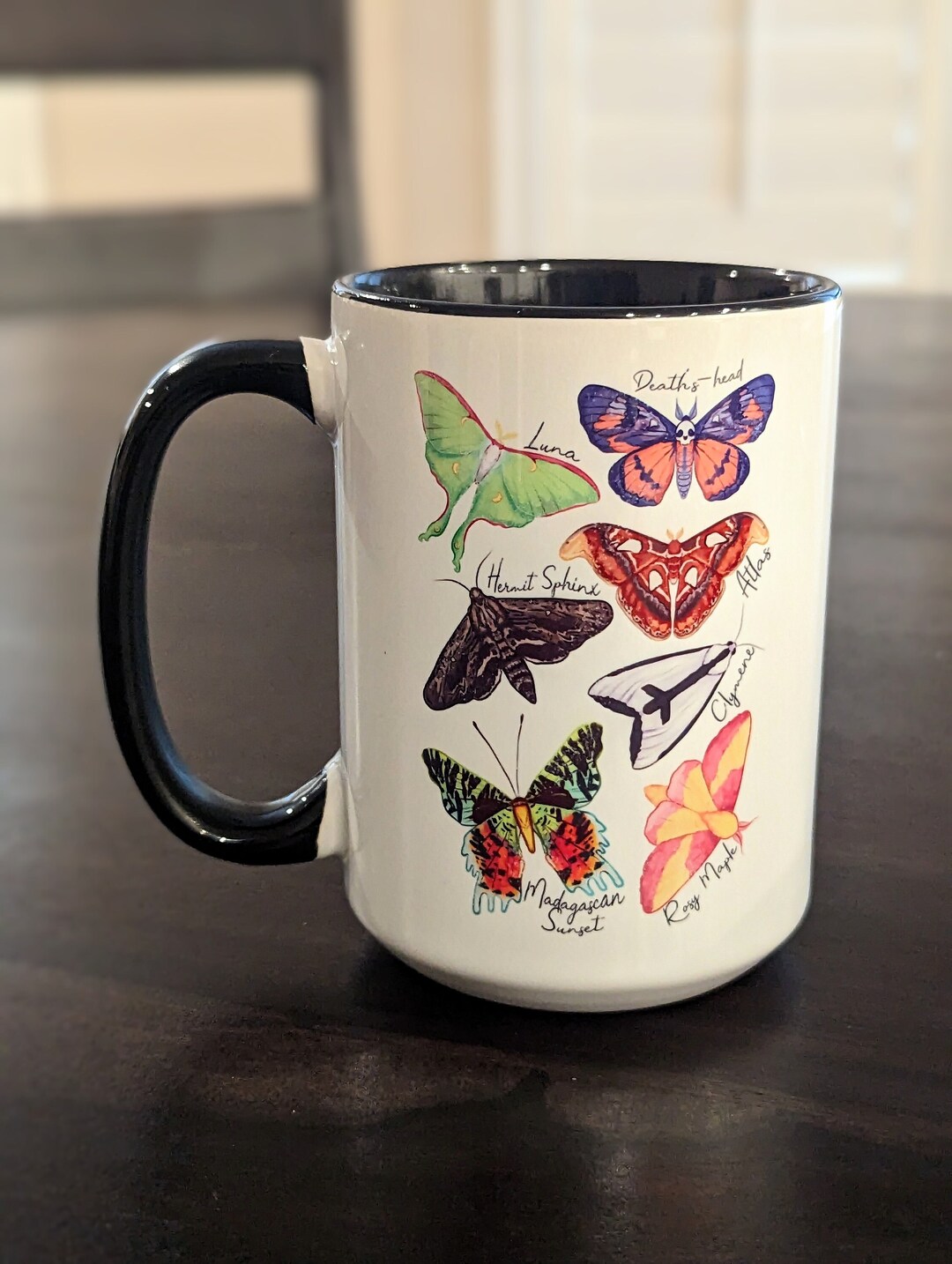 Moth Identification Mug Moth Witch Cup Cute Witchy Cup Travel Mug - Etsy