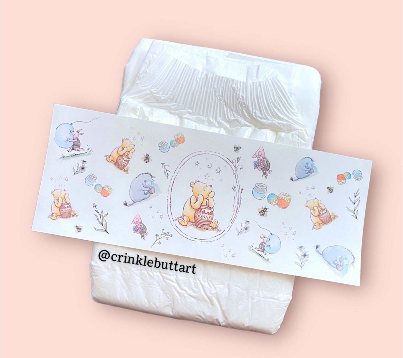 ABDL Premium Clear Diaper Tape "vintage Wtp" - Etsy