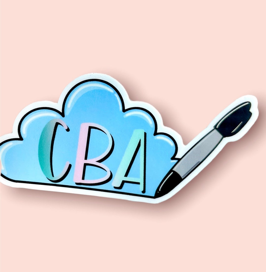 CBA Logo Sticker, Small - Etsy
