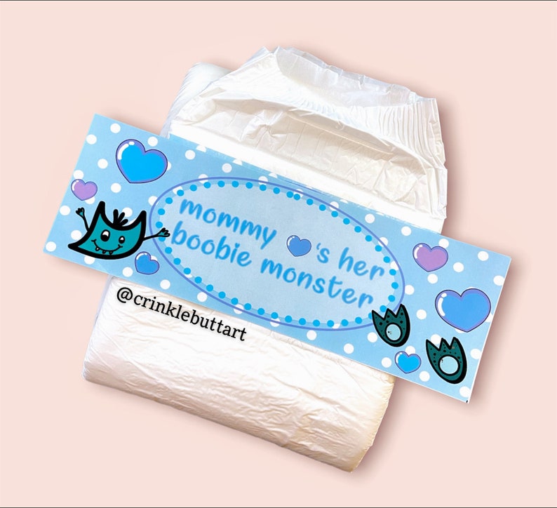 Abdl Clear Premium Diaper Tapes Mommy Loves Her Boobie Etsy New Zealand
